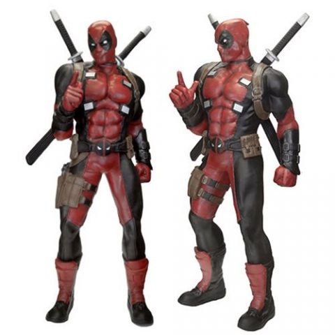 Deadpool life size statue – All The Awesome Stuff